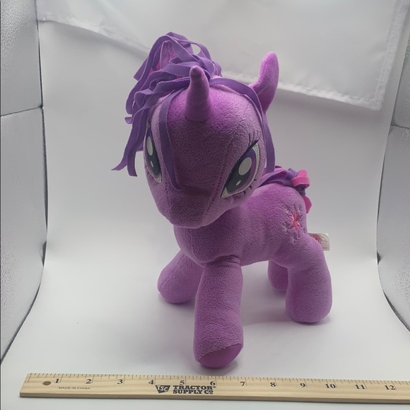 My Little Pony | Toys | My Little Pony Purple Plush Toy With Sculpted ...